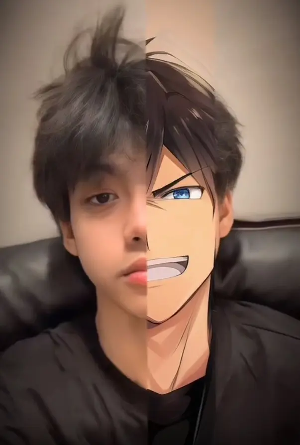 Anime Face 20 Anime Capcut Template Link 2024 
